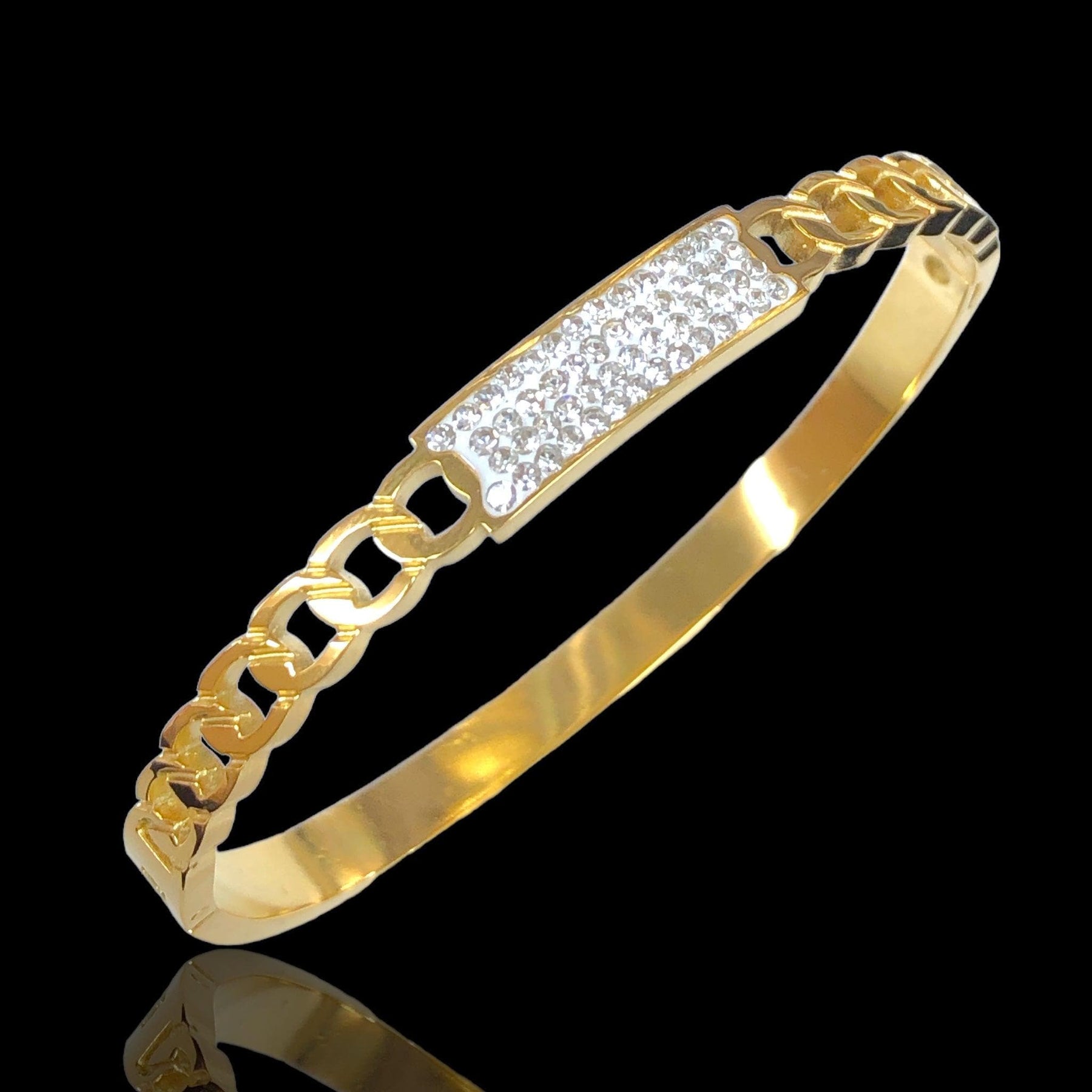 Buy 18K Gold Filled & Plated Bangles (Brazaletes) De Oro Laminado